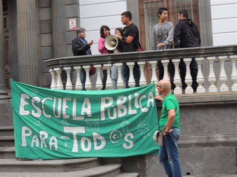 Canarias Por La Educación Pública Marcha 14 De Junio Por La Educación