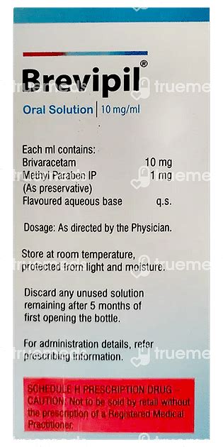 Brevipil 10 Mg Oral Solution 200 Ml Order Brevipil 10 Mg Oral Solution 200 Ml Online At Truemeds