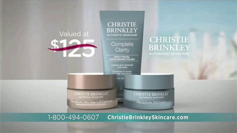 Christie Brinkley Authentic Skincare Tv Commercial Anti Aging System