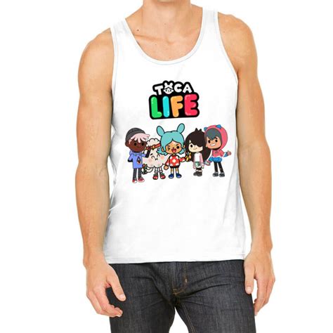 Custom Toca Boca Toca Boca 2021 Toca Life World Tank Top By