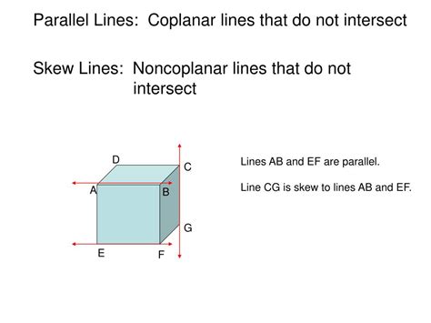 PPT Segments Rays Parallel Lines And Planes PowerPoint Presentation ID
