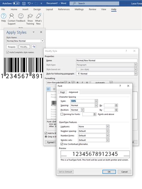 ean 13 not working in windows ms word 2013 · issue 28 · graphicore