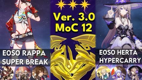 E0s0 Rappa Super Break And E0s0 The Herta Hypercarry Memory Of Chaos