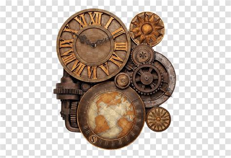 Steampunk Gears Steampunk Clock Tower Architecture Building Analog