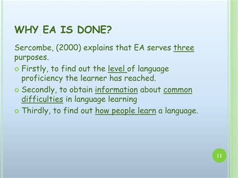 Error Analysis Lecture Ppt
