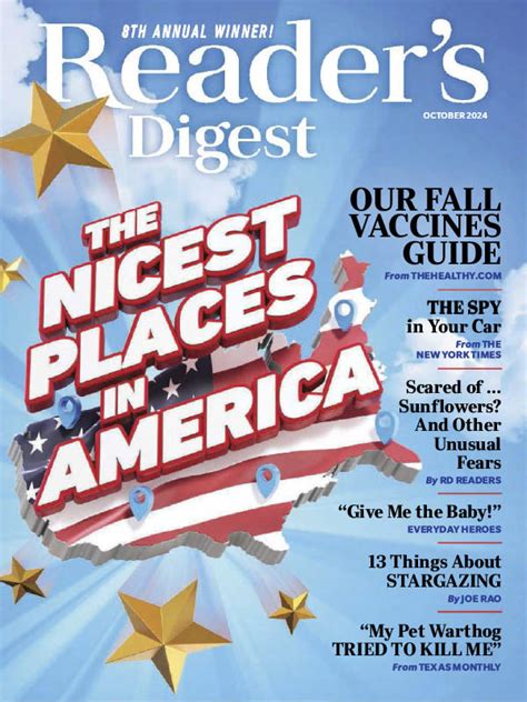 Readers Digest Usa 10 2024 Download Pdf Magazines Magazines
