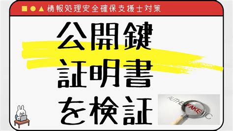 情報処理安全確保支援士公開鍵証明書の検証 CRL OCSP 世界のニュース