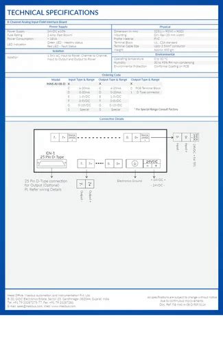 Masibus AI D Field Interface Board At Rs In Lucknow ID