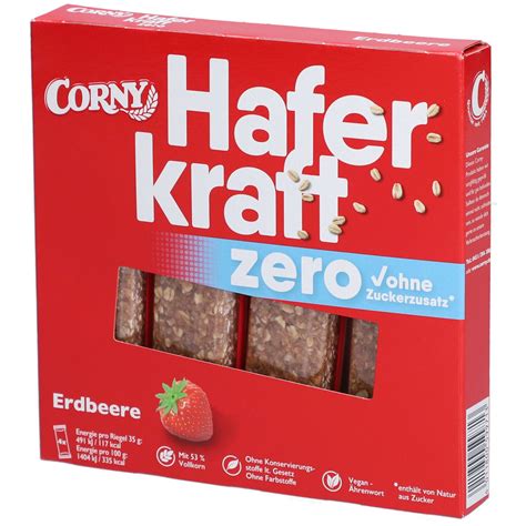 Corny Haferkraft Zero Erdbeere 4 St Shop Apotheke