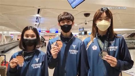 世錦賽摘1銀2銅！台灣跆拳道選手凱旋歸國 加油團熱烈迎接 運動 三立新聞網 Setncom