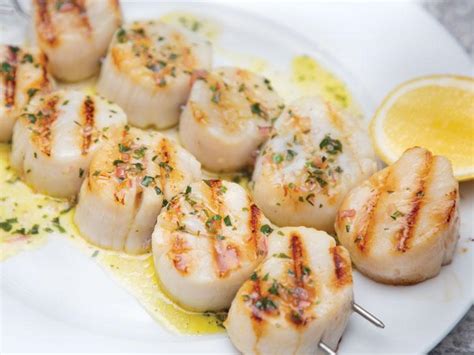 Grilled Sea Scallops