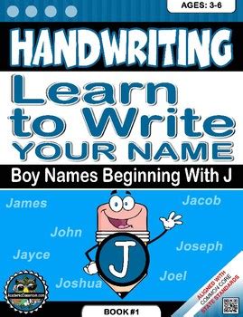 Handwriting Daily Practice Learn To Write Your Name Babe Names Beginning With J