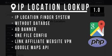 Ip Location Lookup Php Script V11 Free Nulled Php Scripts