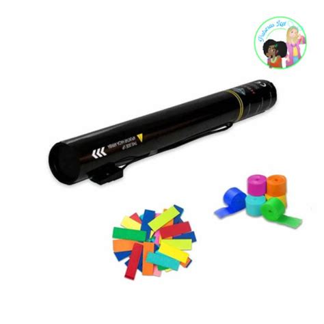 Lanzador Eléctrico De Papel Rectangular Mezcla Confeti Y Serpentinas