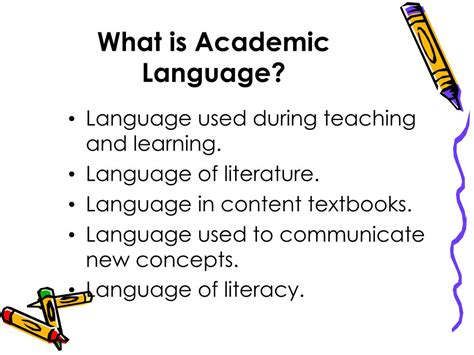 PPT Supporting The Development Of Academic Language PowerPoint Presentation ID