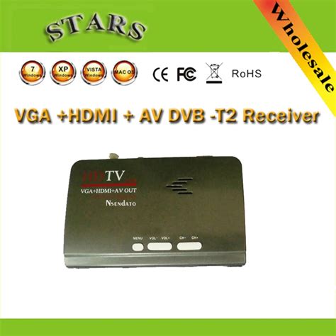 Promo Offer Digital HDMI DVB T T Dvbt TV Box VGA AV CVBS TV Receiver Converter With USB Dvb T