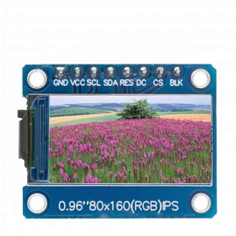 Pantalla Display Tft Arduino Compatible St7735 0 96p 80x160 Rgb Ips Lcd Spi 65k Ic ⋆ Starware