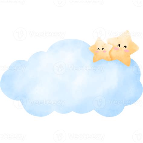 Cute Cloud In Watercolor Artofit