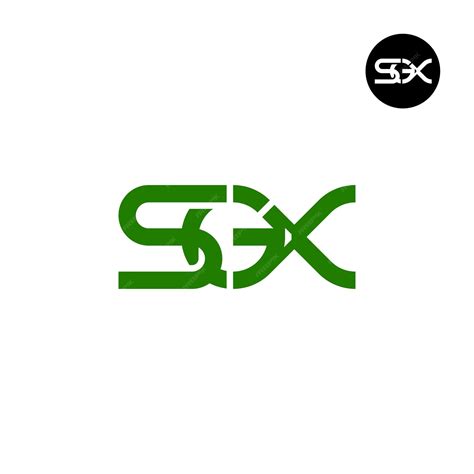 Premium Vector Letter Sgx Monogram Logo Design