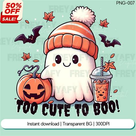 Cute Ghost Halloween Png Cute Ghost Fall Png Cute Spooky Ghost Fall