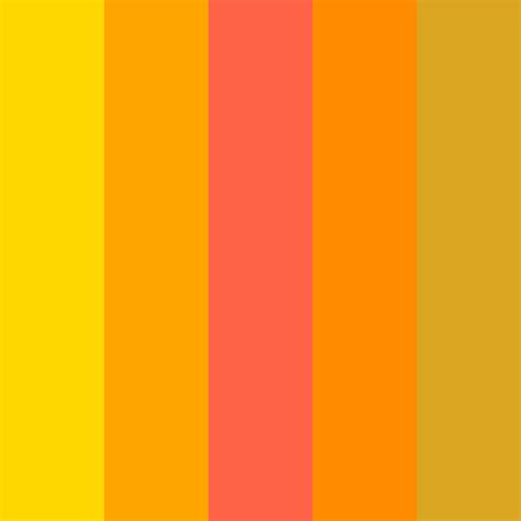 Sunflower Color Palettes Colormagic