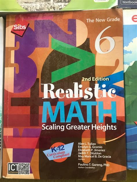 Realistic Math 2nd Edition Grade 6 On Carousell