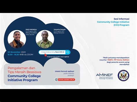 Pengalaman Dan Tips Meraih Beasiswa Community College Initiative CCI