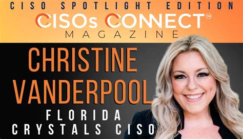 Cisos Connect™ On Linkedin Ciso Spotlight Christine Vanderpool
