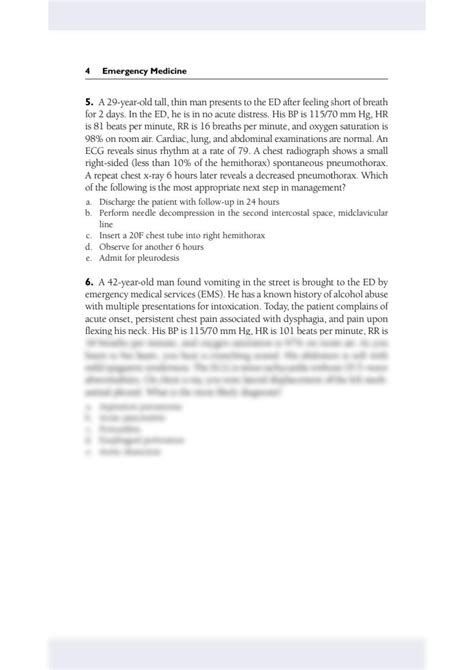 Solution Chest Pain And Cardiac Dysrhythmias Emergency Medicine
