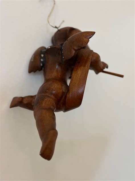 Hand Carved Wooden Cherub Orakei Objet Antiques Art Furniture And