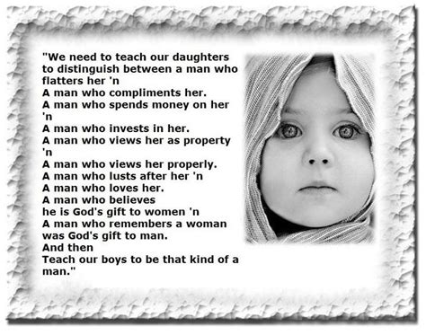 We Need To Teach Our Daughters To Know The Difference Betwee