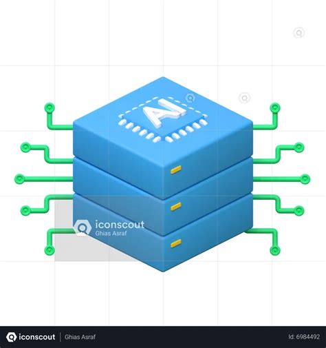 Ai Database 3d Icon Download In Png Obj Or Blend Format