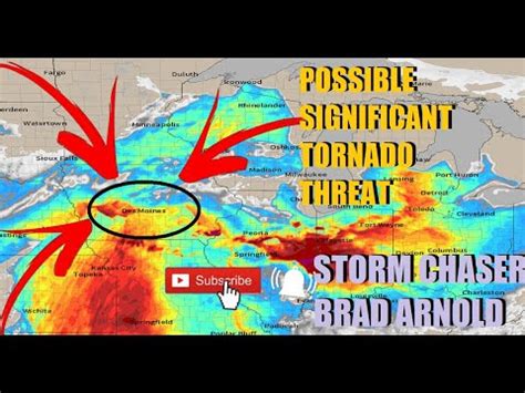 LIVE STORM CHASING Iowa Tornado Threat With Large Hail Damaging