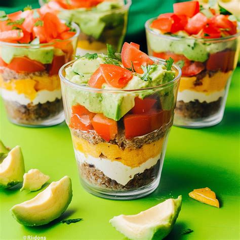 7 Layer Dip Cups Clara Quick Dinners