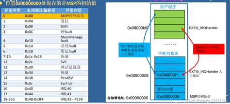 单片机复位启动和中断控制程序复位会直接跑到中断向量表吗 Csdn博客