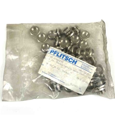 Pflitsch K16 Reduzierung Metrisch 80216212 Ms M16m12 6 Kant O Ring