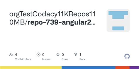 Github Orgtestcodacy11krepos110mbrepo 739 Angular2 Login Seed