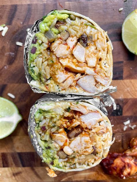 Chipotle Chicken Burritos Artofit