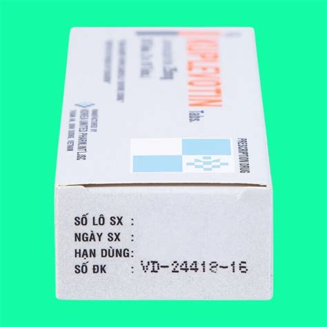 Thuốc Kuplevotin Công Dụng Liều Dùng Lưu ý Tác Dụng Phụ Giá Bán