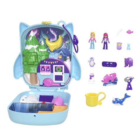 Confira Conjunto De Mini Bonecas E Acessórios Polly Pocket Coruja