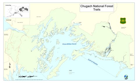 Usda Forest Service Fsgeodata Clearinghouse Chugach National Forest