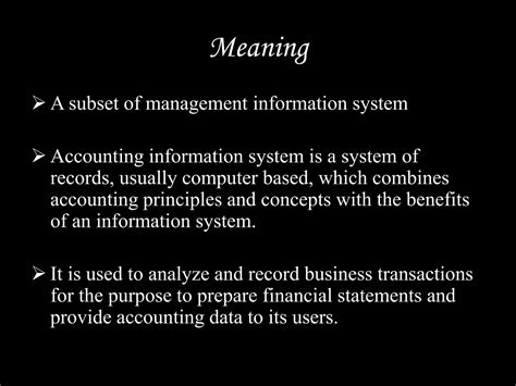 Accounting Information system | PPTX