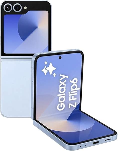 Samsung Galaxy Z Flip Dual Sim Blue Gb Ram Gb G Middle East Version Buy Online At