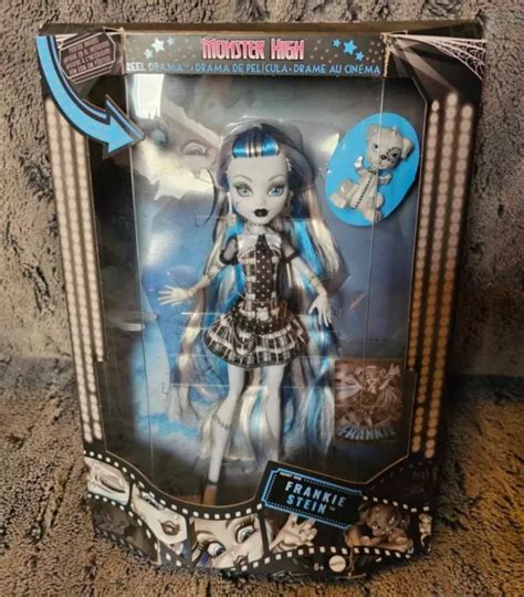 Monster High Reel Drama Frankie Stein Doll Collectors New In Box Eur 69