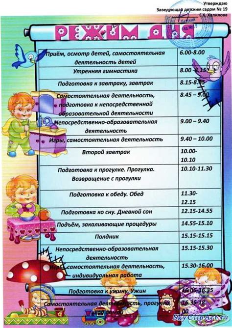 Шаблон распорядка дня школьника Распорядок дня школьника шаблон для