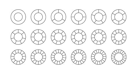 Premium Vector Outline Round Structure Template With Elements Circle