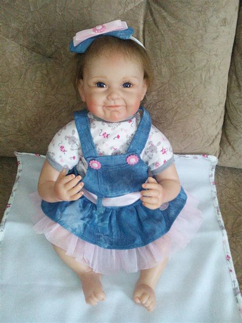 👶 Мягконабивная кукла реборн девочка Алая 55 см купить за 7670 руб интернет магазин Rebornland