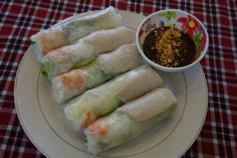 Goi Cuon Fresh Spring Rolls Vietnam Exotic Recipes — Authentic