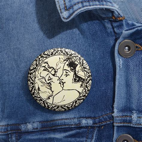 Lesbian Lovers Kissing Pin Vintage Pin For Lesbian Partner Etsy