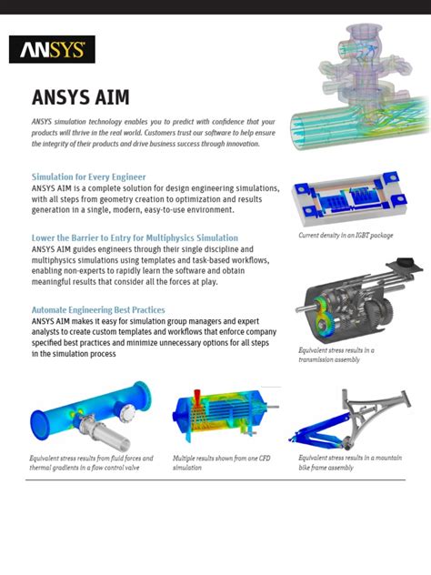 Ansys Aim Simulation For Every Engineer Download Grátis Pdf